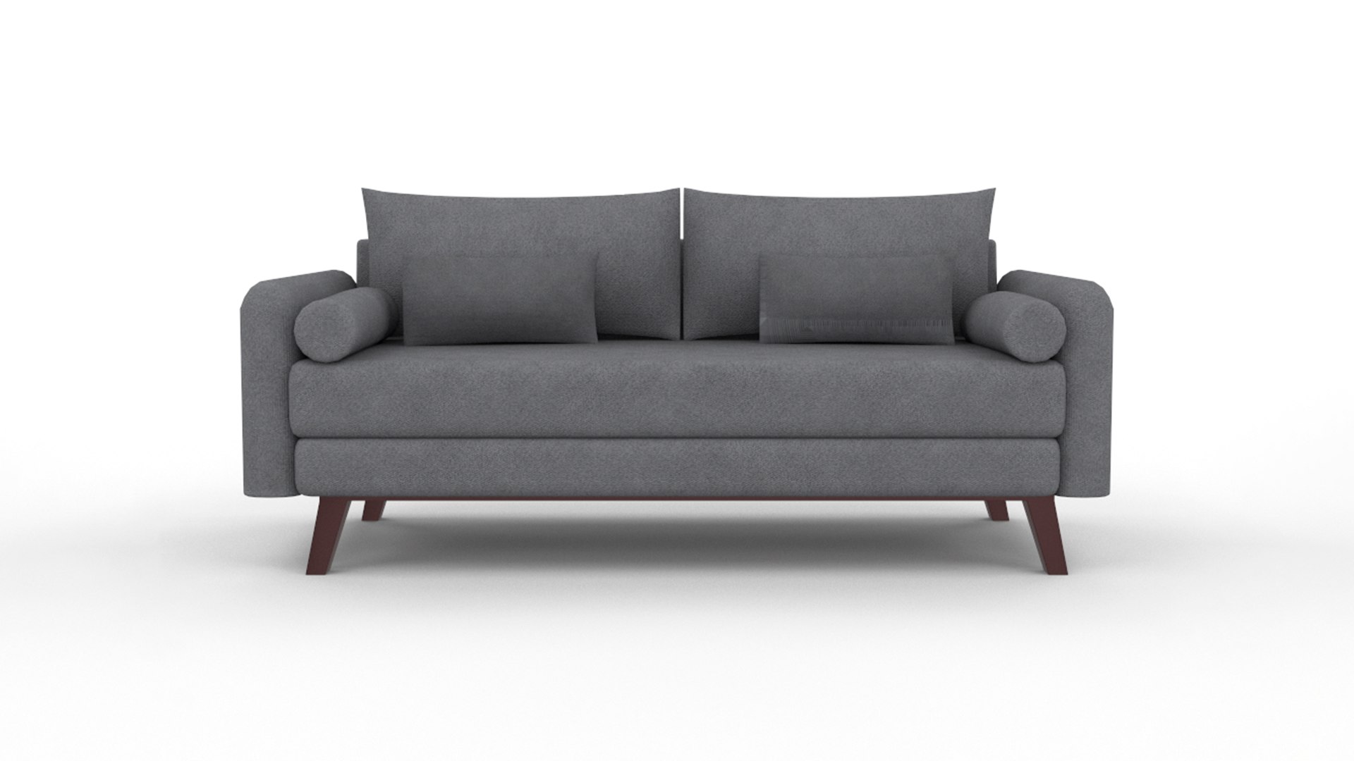 Modern Grey Sofa 3D Model OBJ FBX GLB 3D Model - TurboSquid 2403607