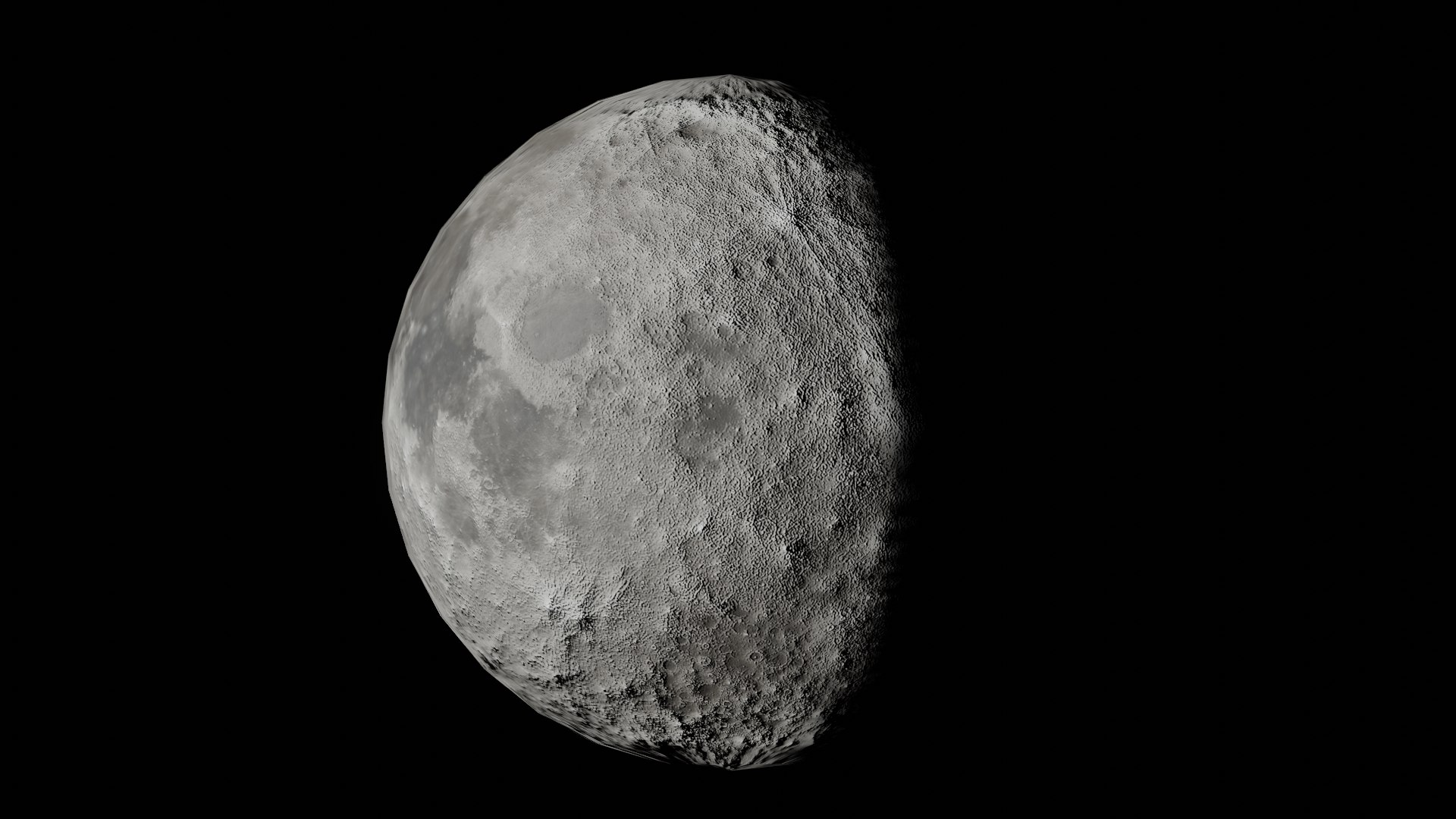 Moon PBR Lowpoly 3D Model - TurboSquid 2299251