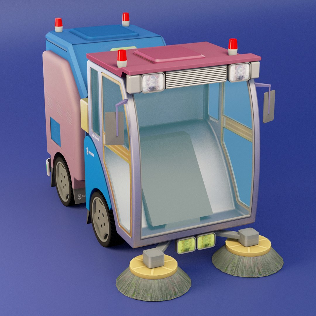 Street Cleaner 3D - TurboSquid 1400169