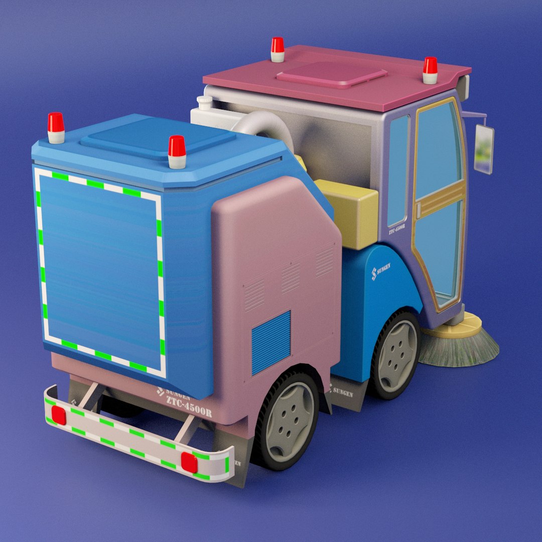 Street Cleaner 3D - TurboSquid 1400169