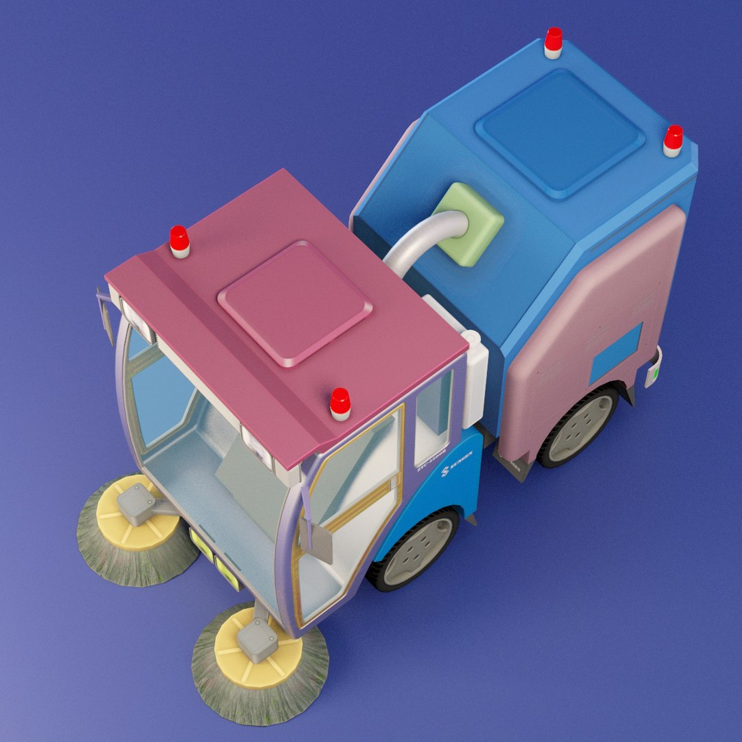 Street Cleaner 3D - TurboSquid 1400169