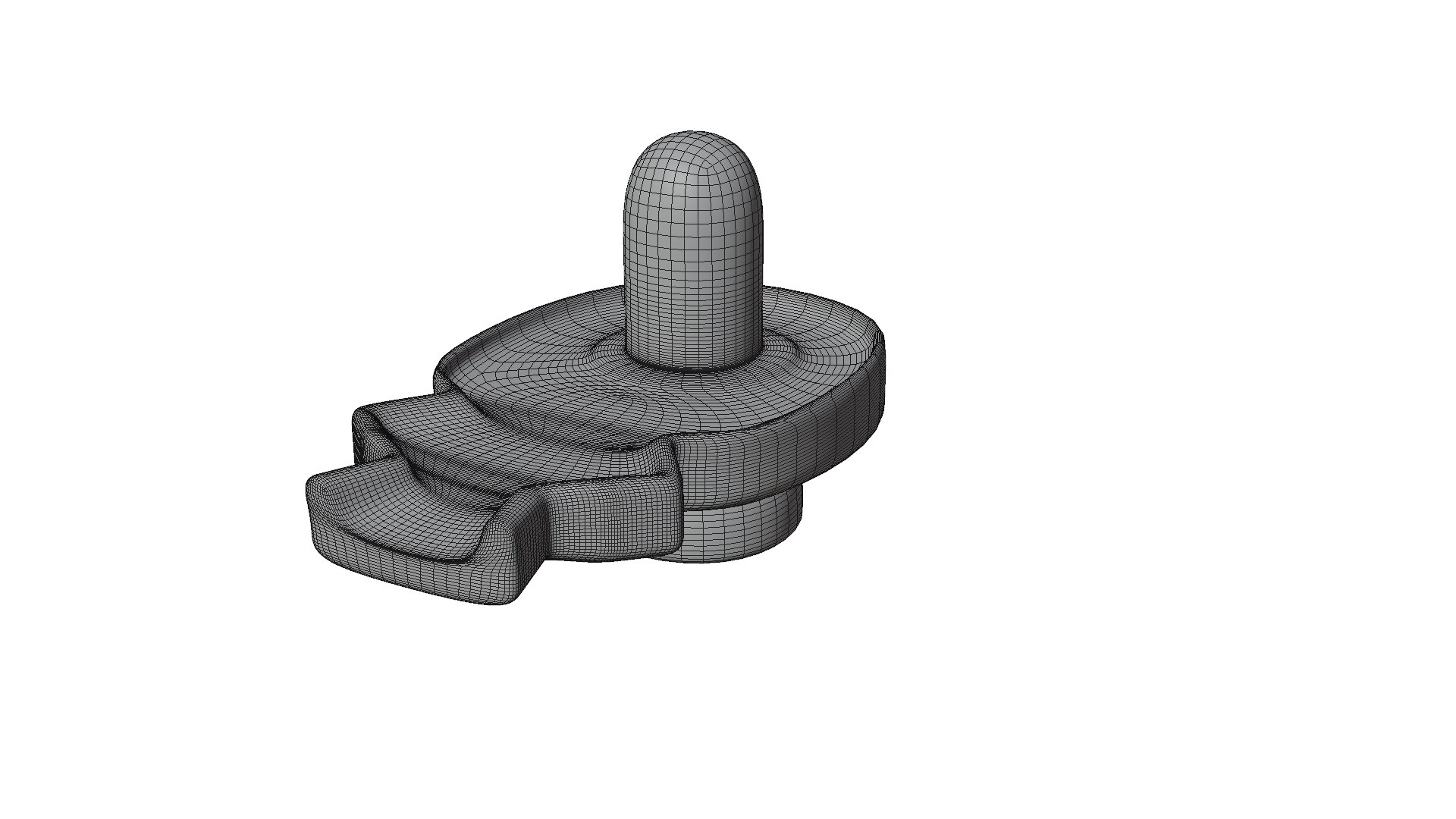 3D shivling shiva lingam - TurboSquid 1459705