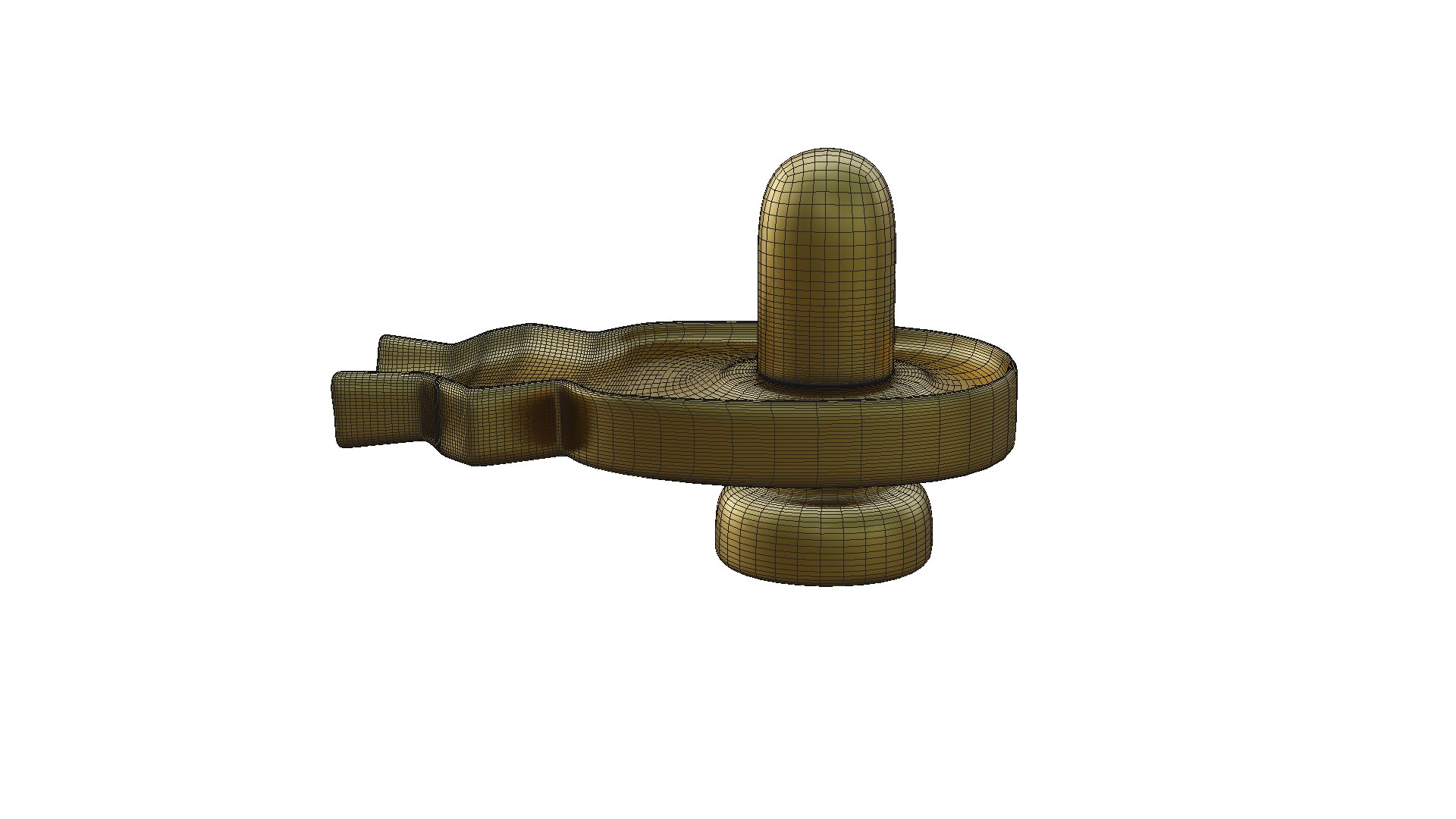 3D shivling shiva lingam - TurboSquid 1459705