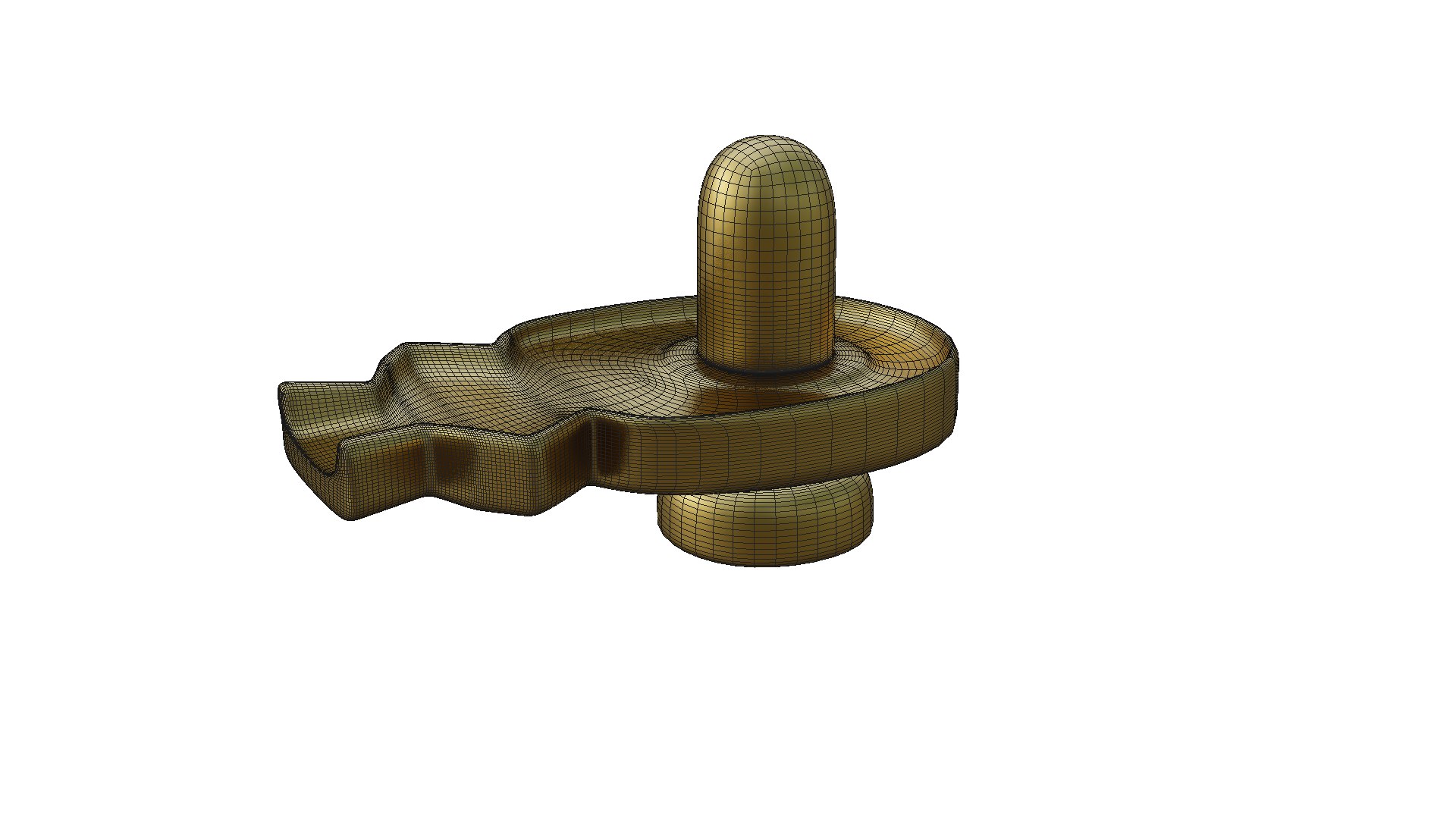 3D shivling shiva lingam - TurboSquid 1459705