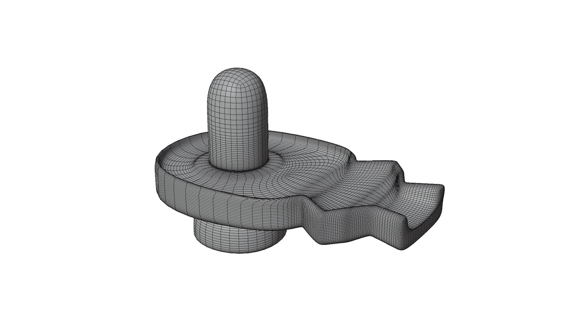 3D shivling shiva lingam - TurboSquid 1459705