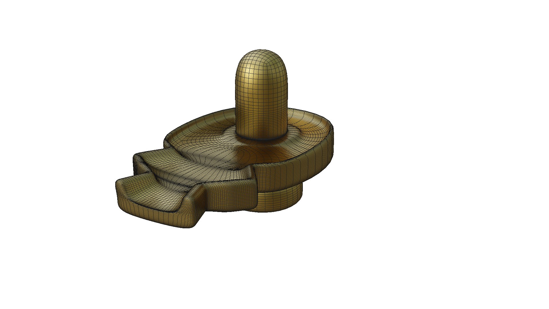 3D shivling shiva lingam - TurboSquid 1459705