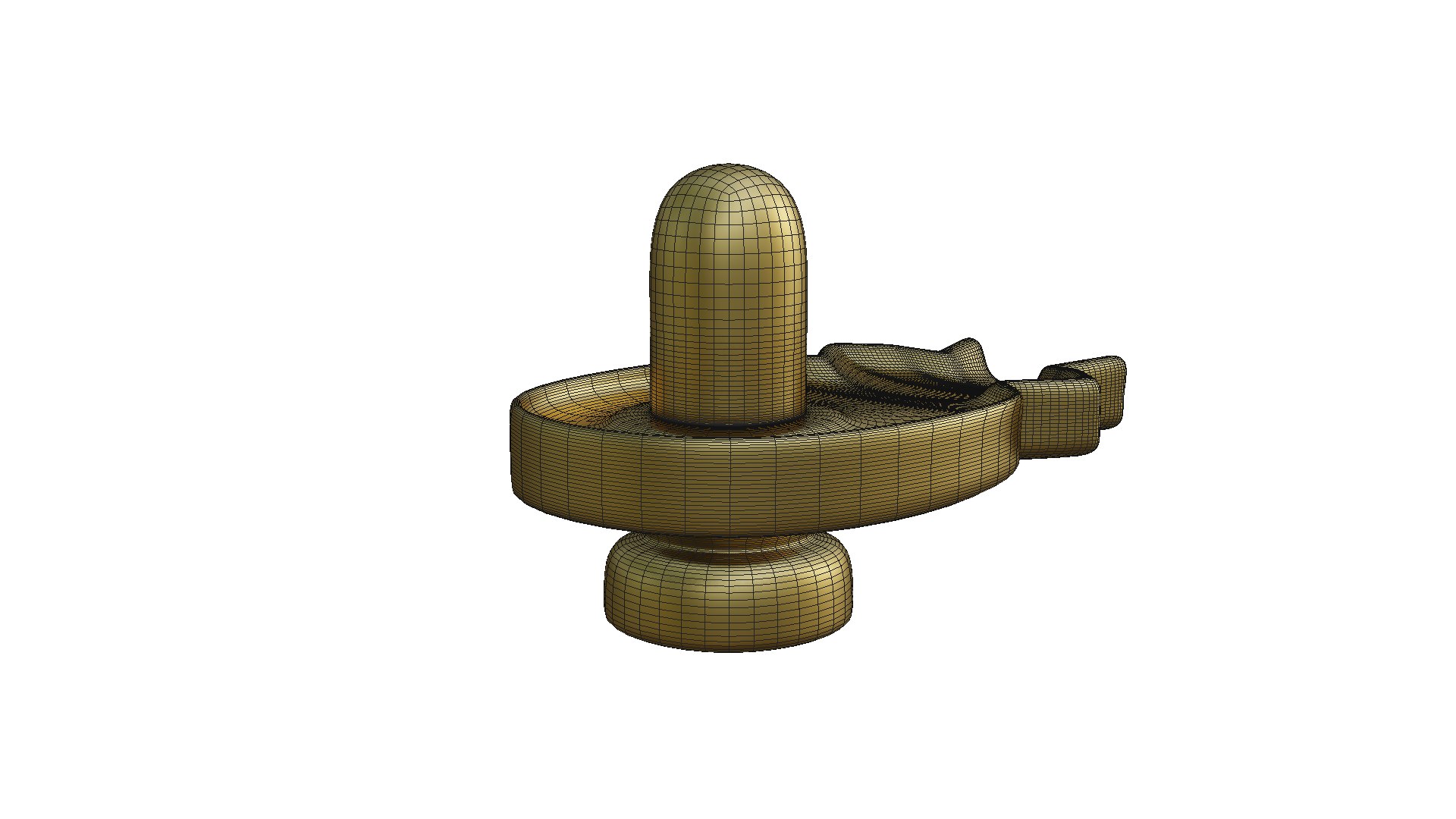 3D shivling shiva lingam - TurboSquid 1459705