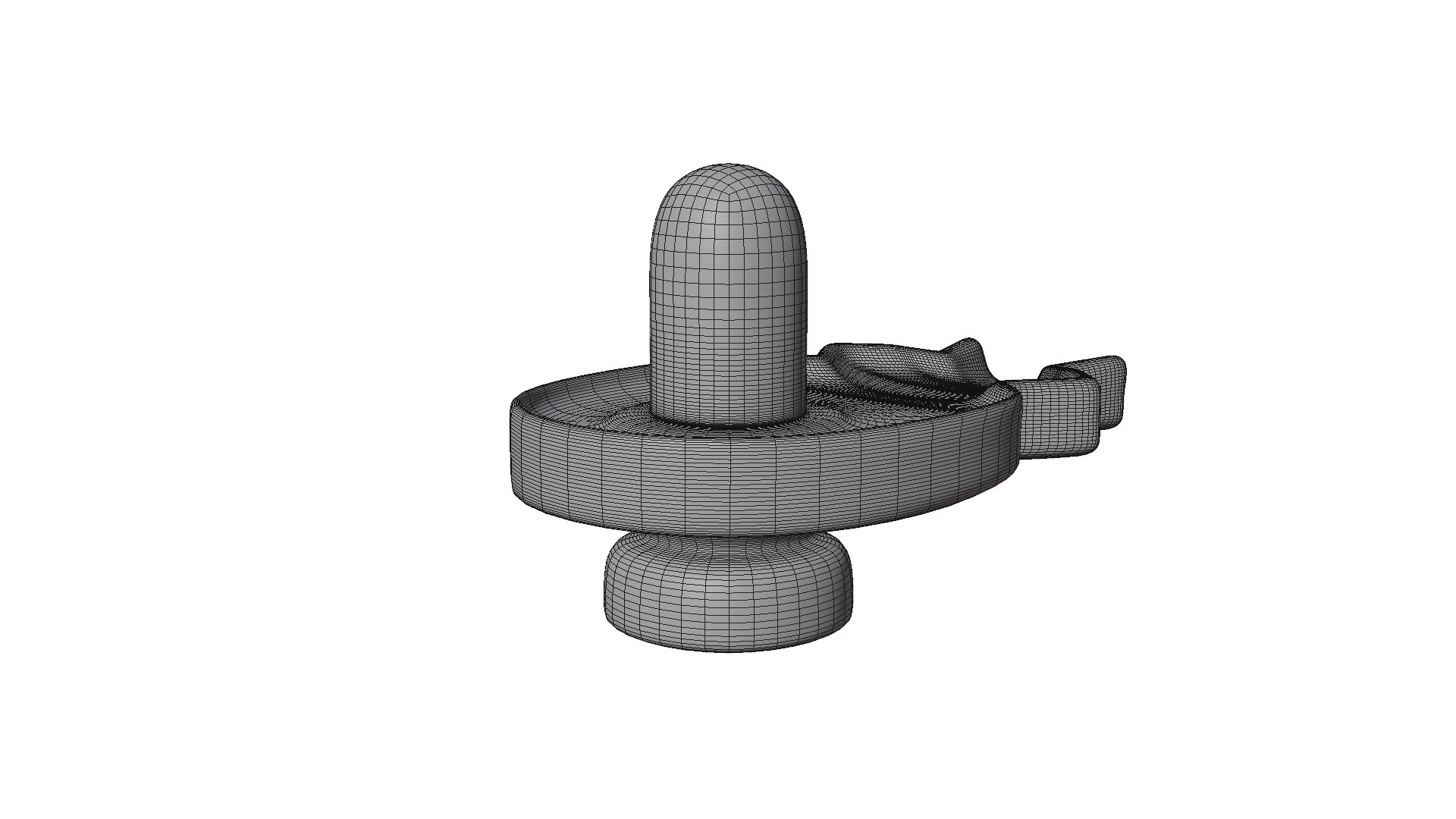 3D shivling shiva lingam - TurboSquid 1459705