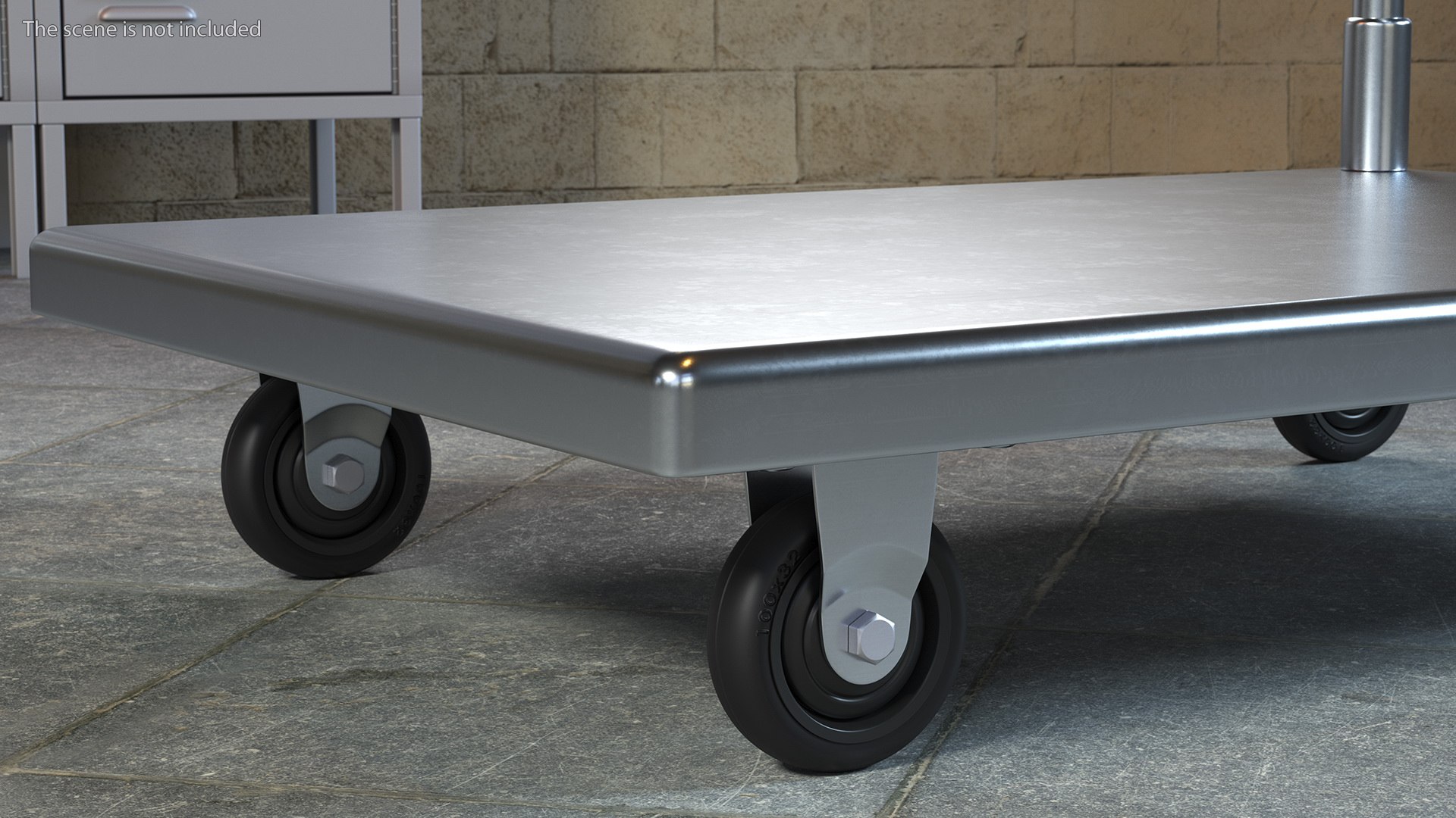 Trolley Low Platform 3D Model - TurboSquid 1888642