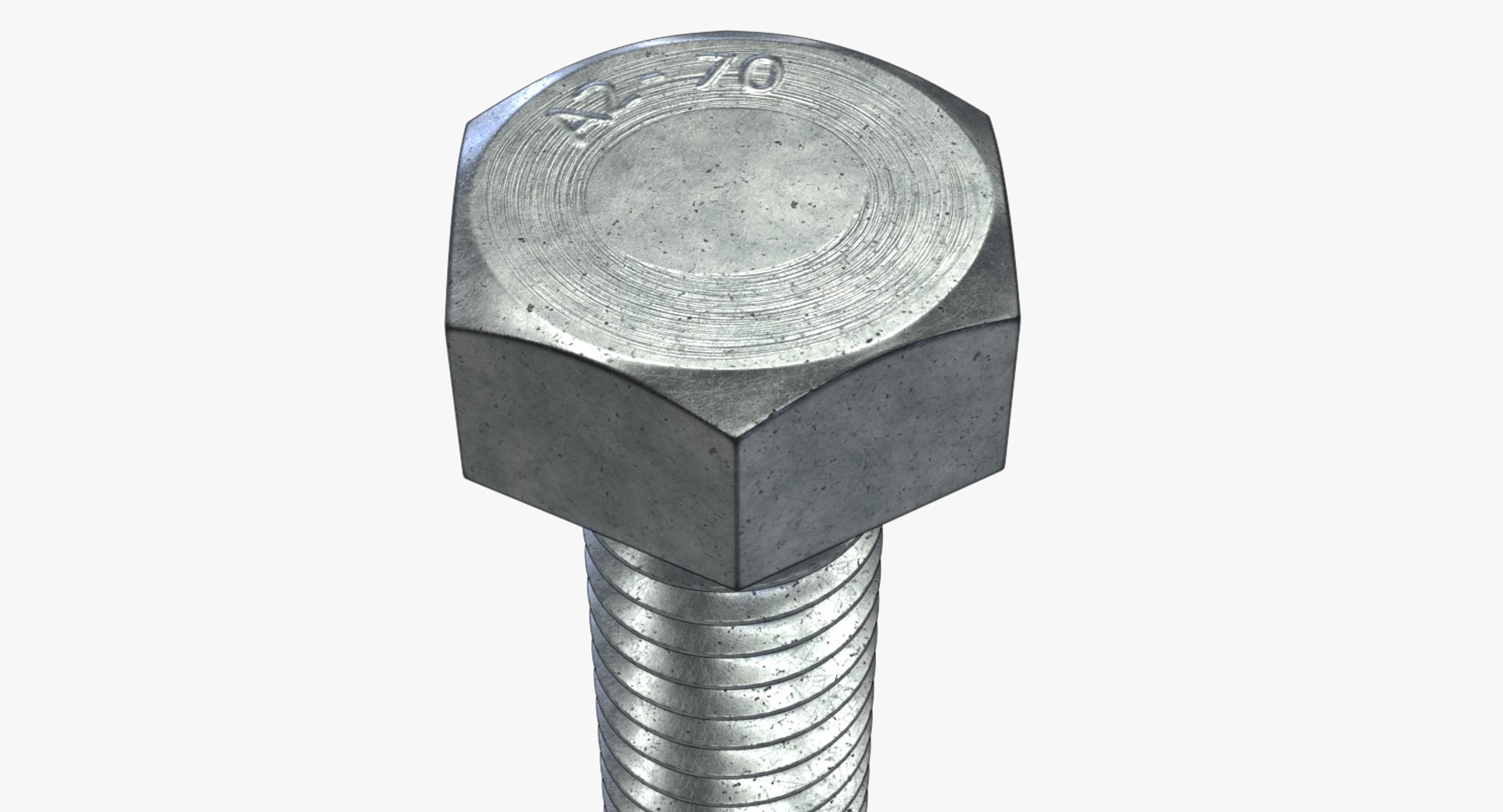 Hex Bolt M5x50 5 Model - TurboSquid 1384200