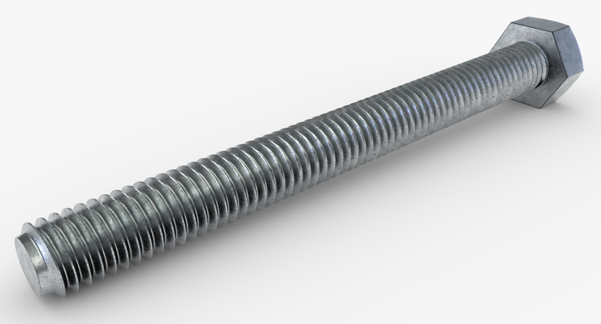 Hex Bolt M5x50 5 Model - TurboSquid 1384200