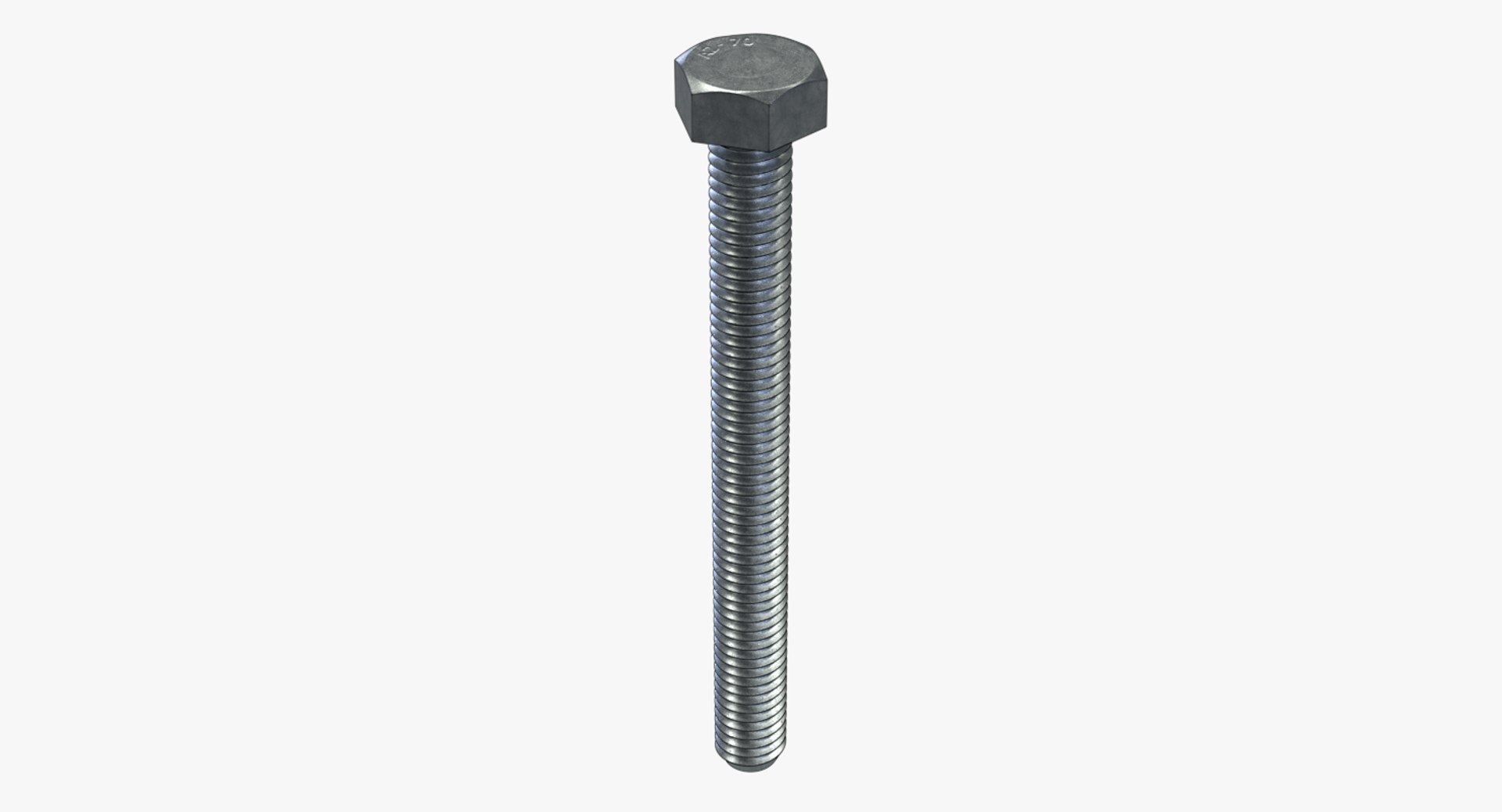 Hex Bolt M5x50 5 Model - TurboSquid 1384200