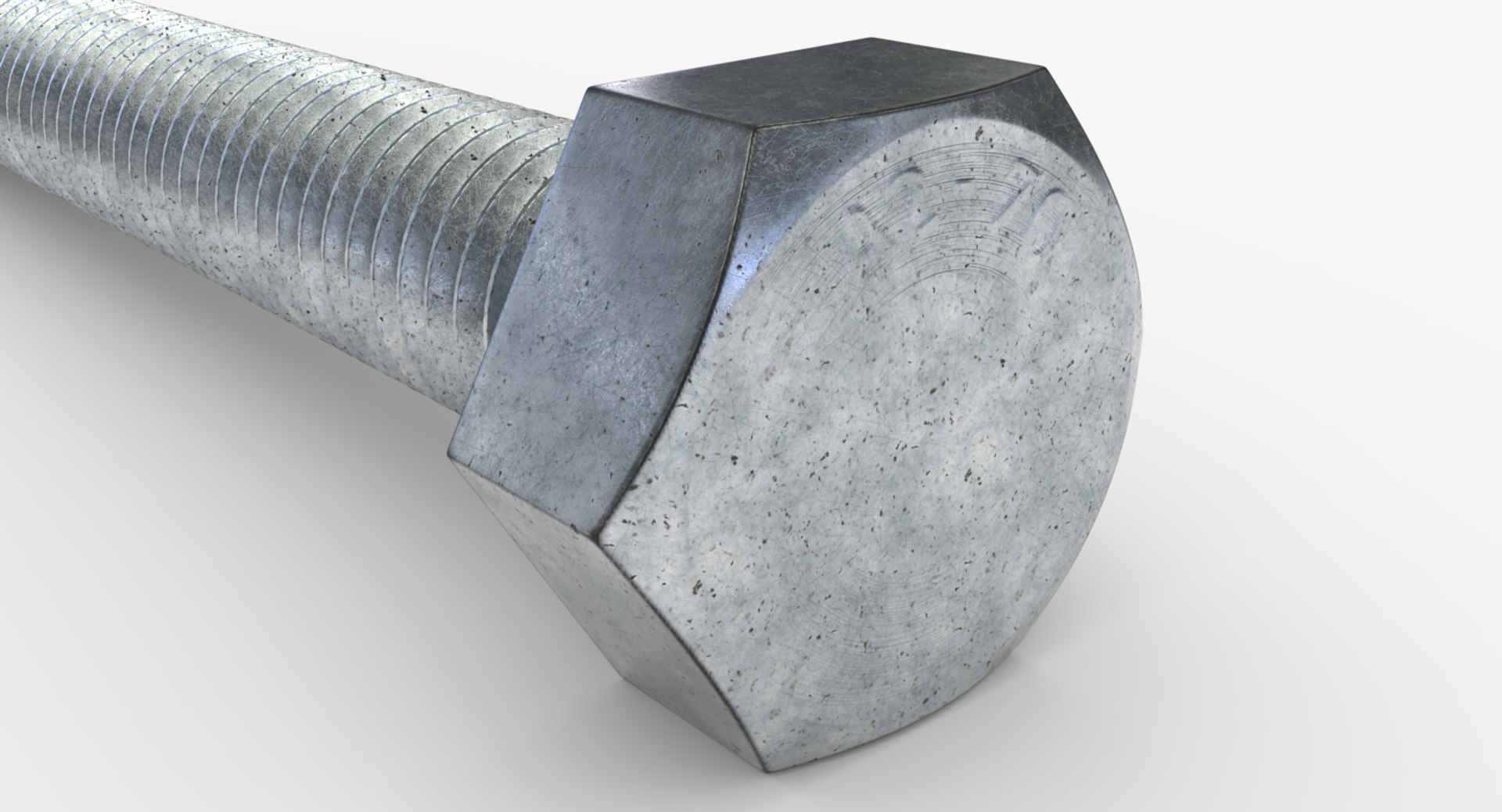 Hex Bolt M5x50 5 Model - TurboSquid 1384200