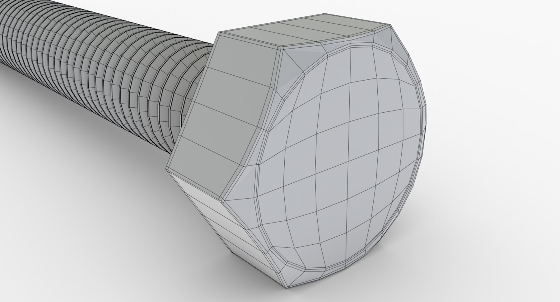Hex Bolt M5x50 5 Model - TurboSquid 1384200