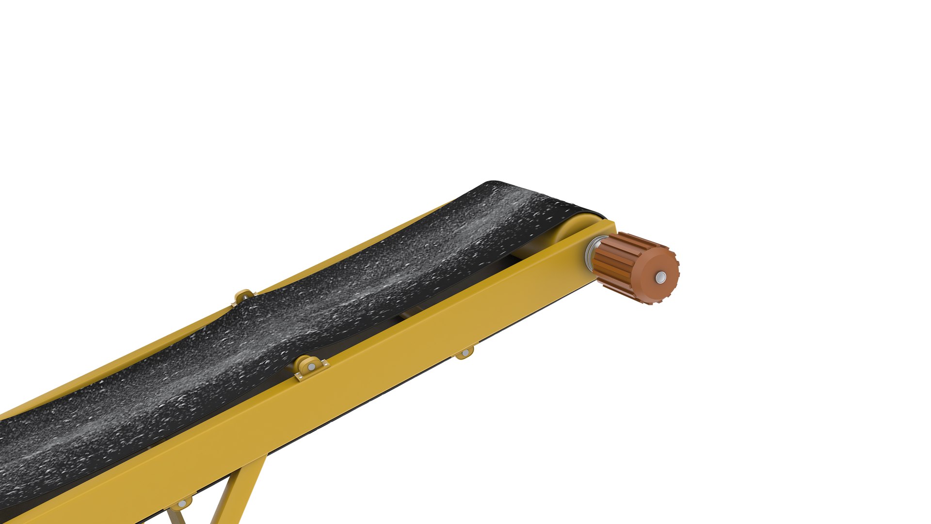 3D Model Belt Conveyor - TurboSquid 2207383