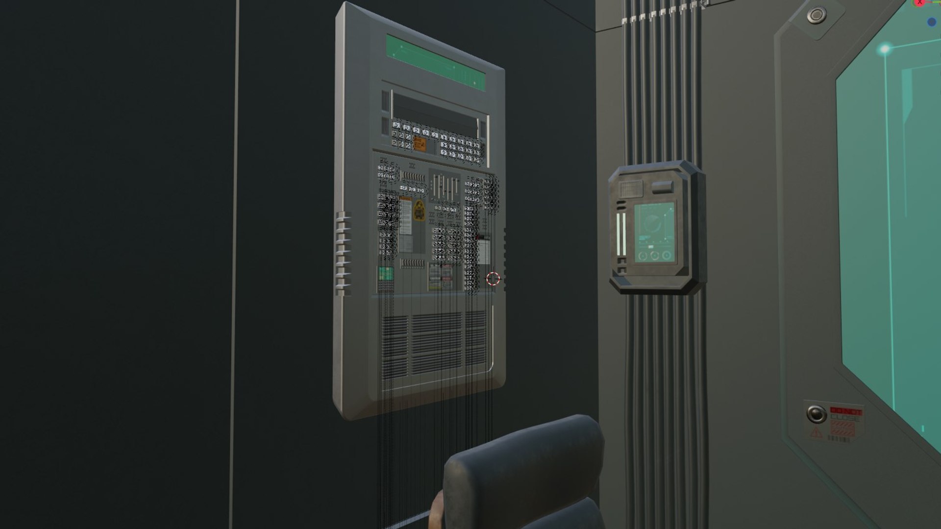 Futuristic Interrogation Room 3D Model - TurboSquid 2248528
