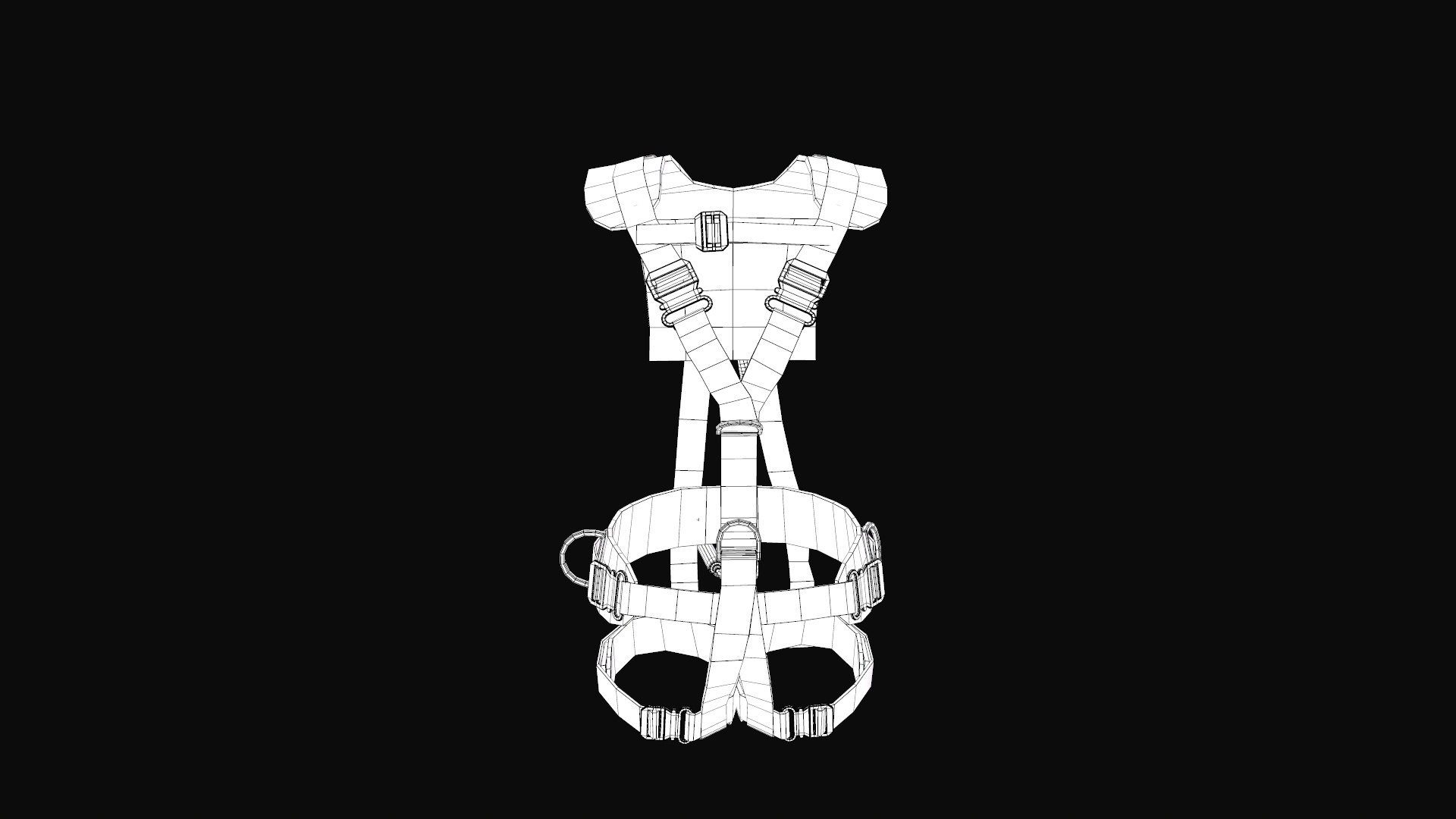 3D Safety Harness Model - TurboSquid 2321641