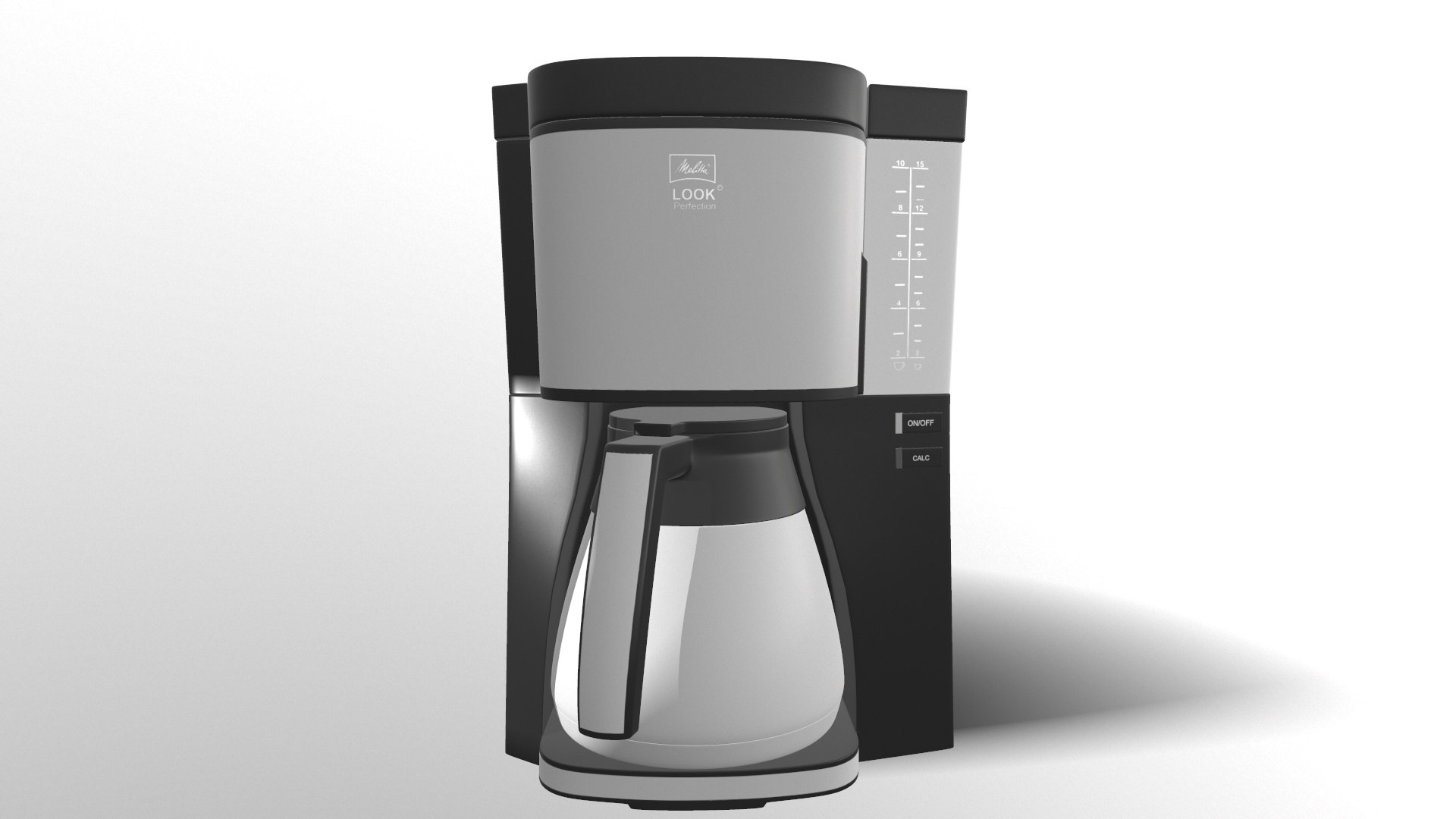 Melitta Coffee Machine 3D Model - TurboSquid 2236596