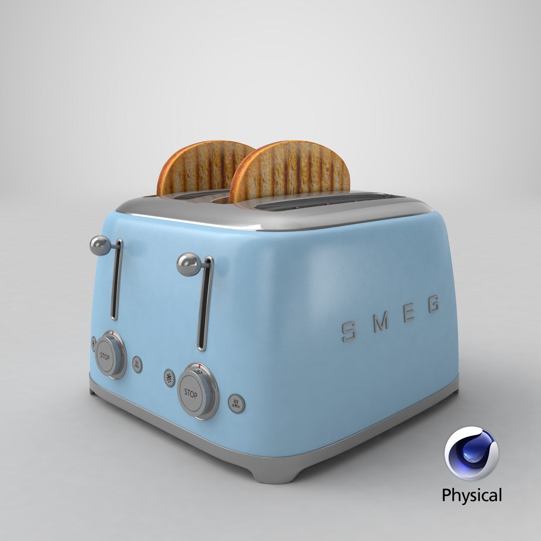Toaster 01 3D Model - TurboSquid 1980704