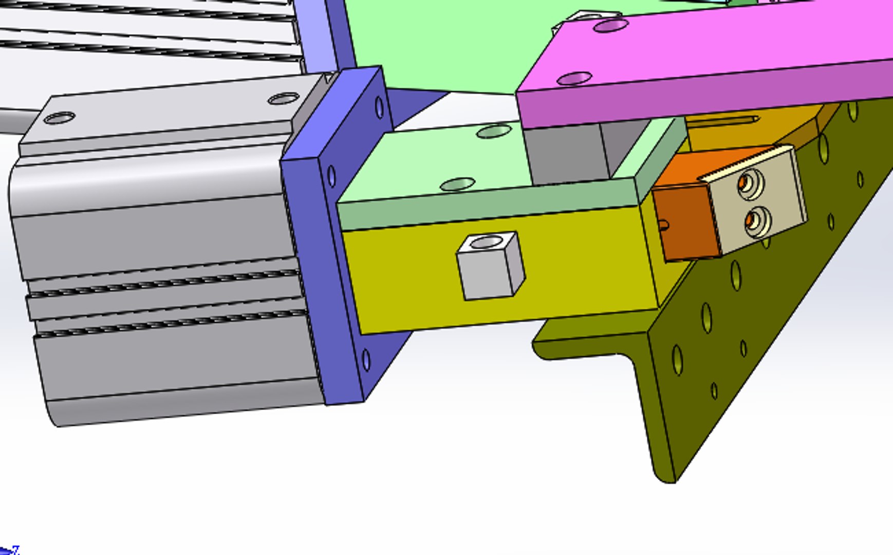 Cylinder position mechanism 3D - TurboSquid 1224213