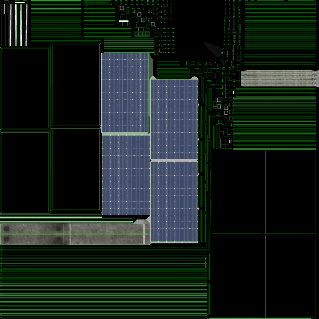 Solar Panel 4 With PBR 4K 8K 3D model - TurboSquid 1765176