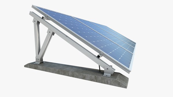 Solar Panel 4 With PBR 4K 8K 3D model - TurboSquid 1765176