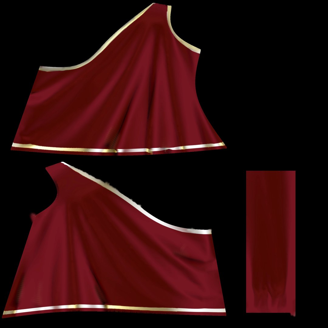 3D Mens Emperor Toga - TurboSquid 1863832