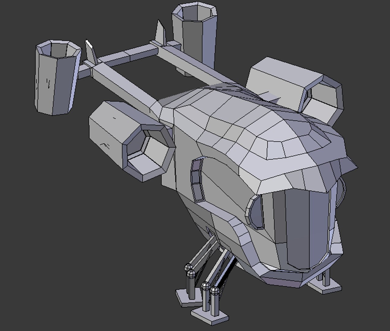 3D space ship - TurboSquid 1504753