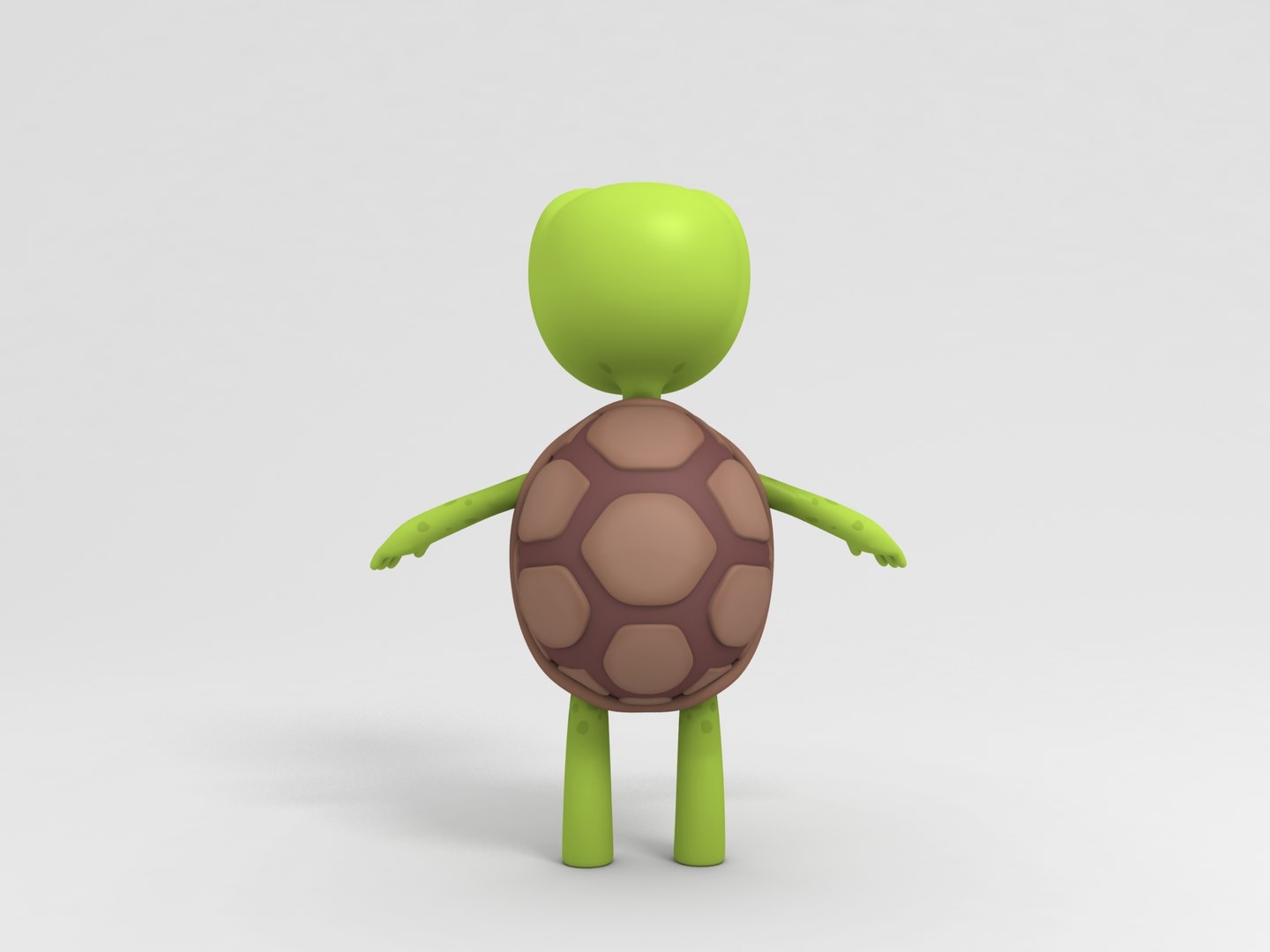 3D Turtle Character Cartoon - TurboSquid 1327476