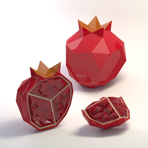 Pomegranate 3D Models for Download | TurboSquid
