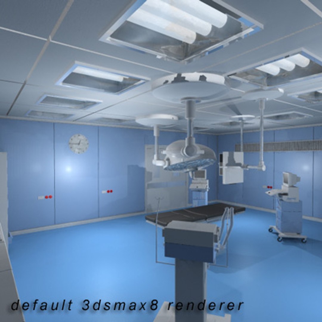 Surgery Room 3d Model
