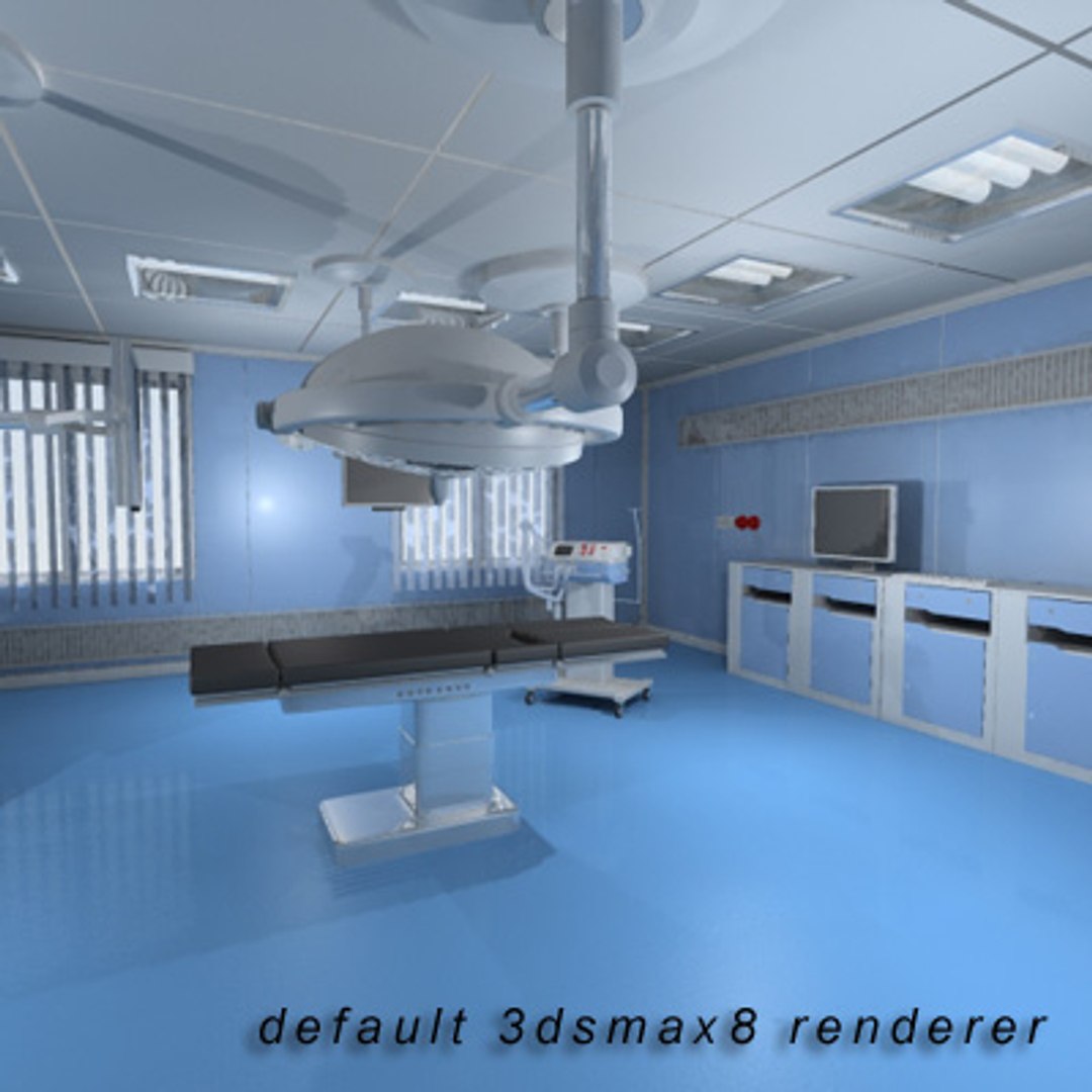 Surgery Room 3d Model