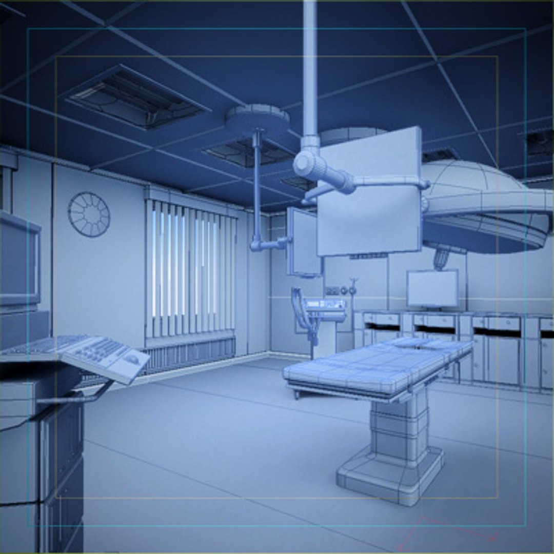 Surgery Room 3d Model