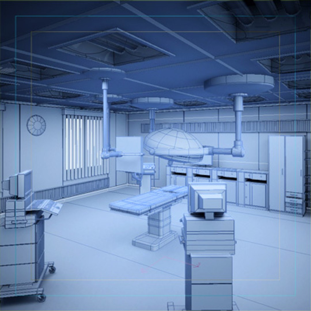 Surgery Room 3d Model