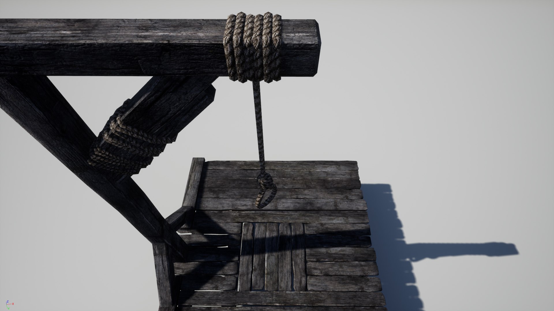 Medieval Gallows 3D Model - TurboSquid 1478886