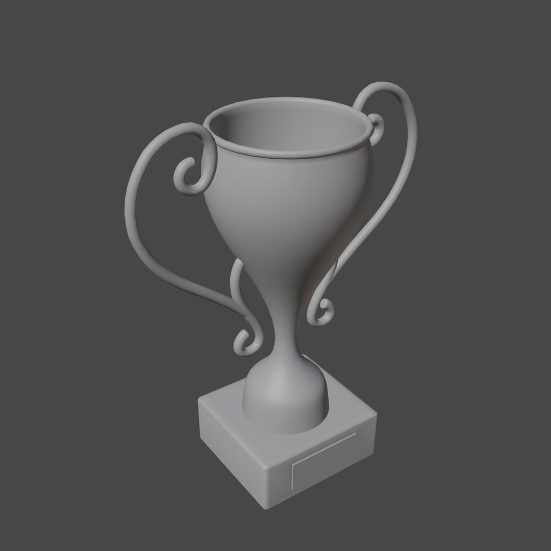 3D Gold Trophy Cup 01 Model - TurboSquid 2283124