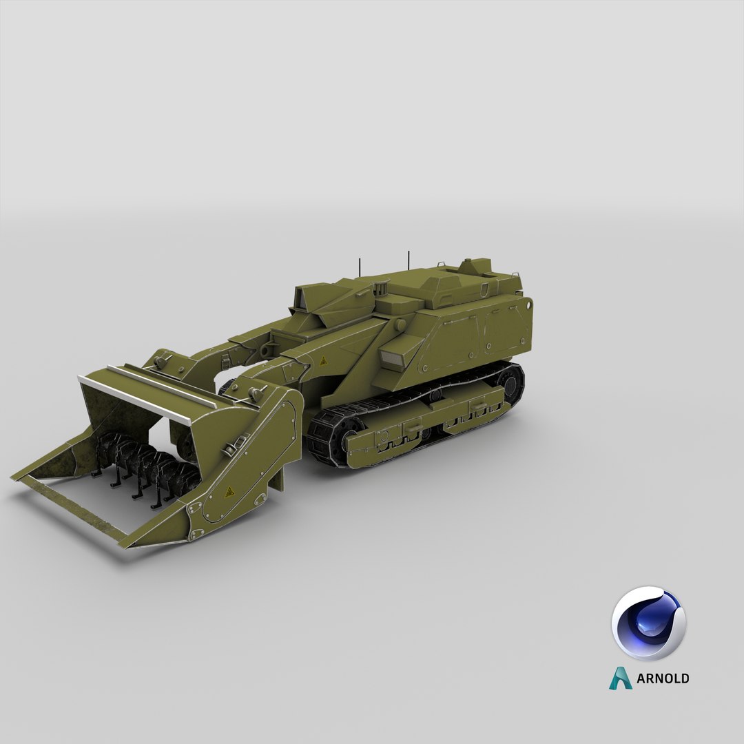 Uran-6 Multifunctional Robotic Demining System - Standart Flail model ...