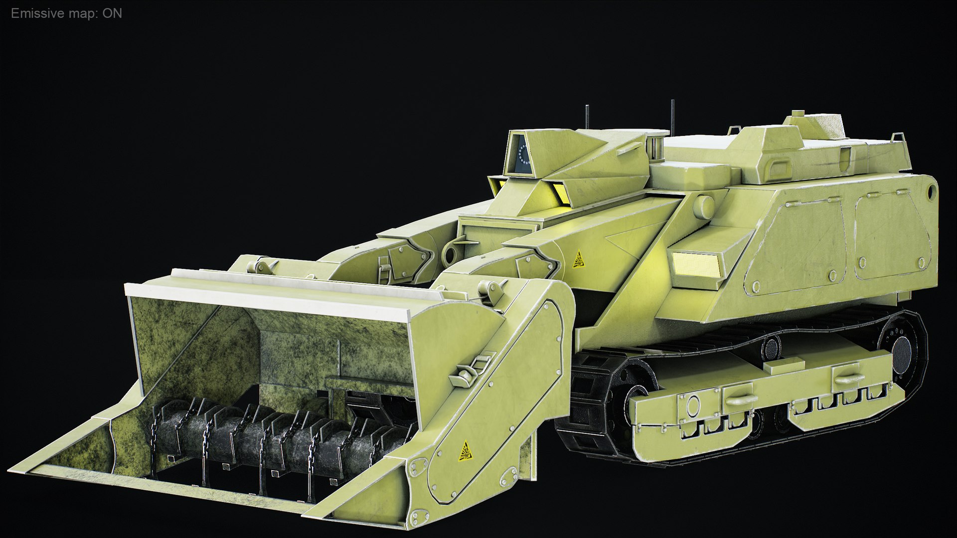 Uran-6 Multifunctional Robotic Demining System - Standart Flail Model ...