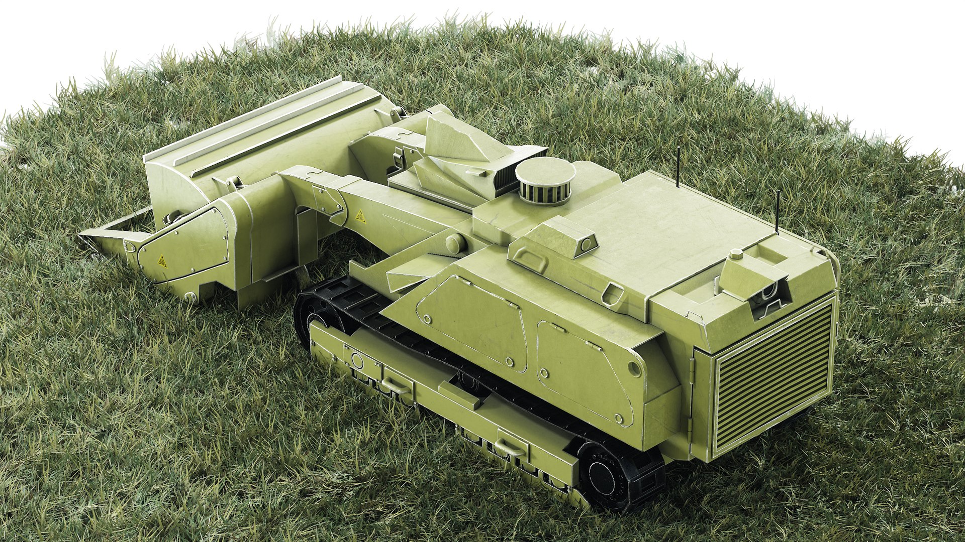 Uran-6 Multifunctional Robotic Demining System - Standart Flail Model ...