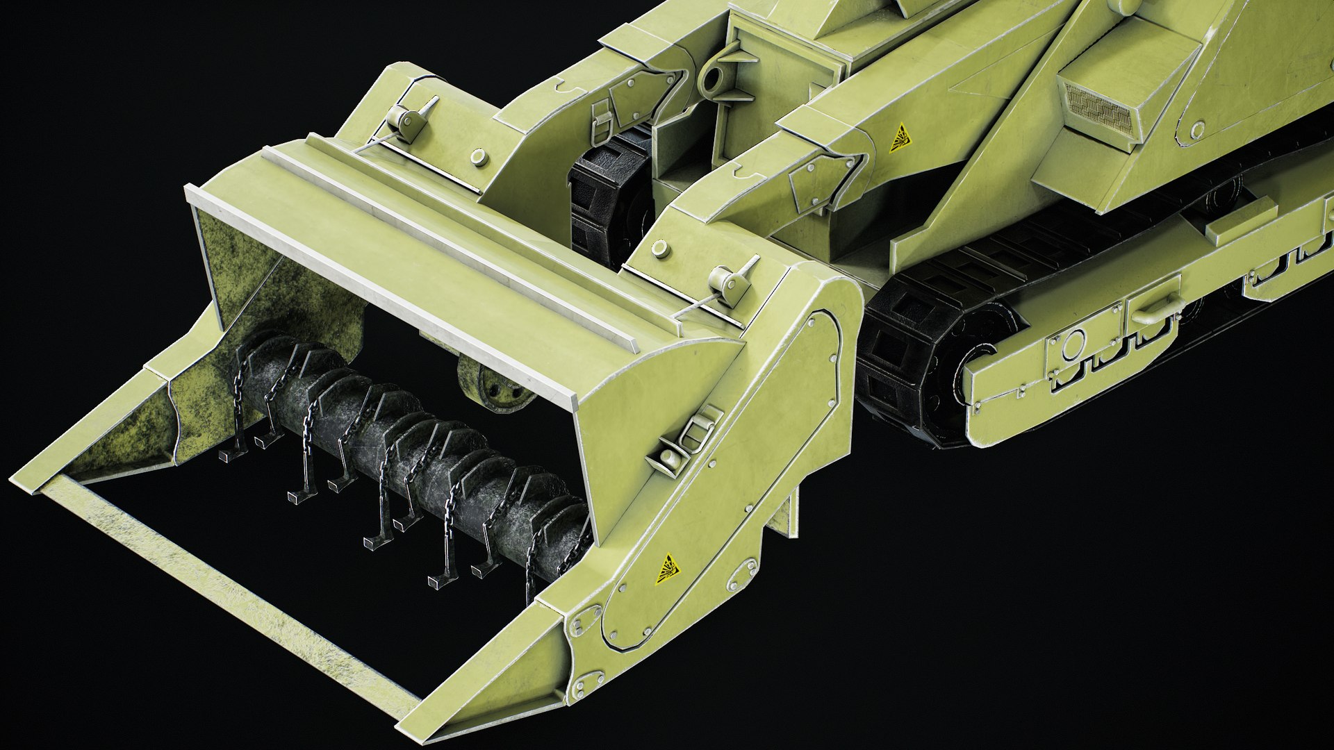 Uran-6 Multifunctional Robotic Demining System - Standart Flail Model ...