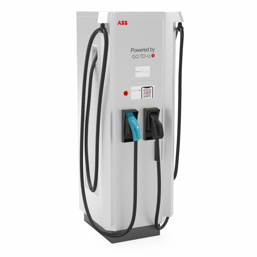ABB Terra 184 CC DC Fast Charging Station 3D Model - TurboSquid 2308459