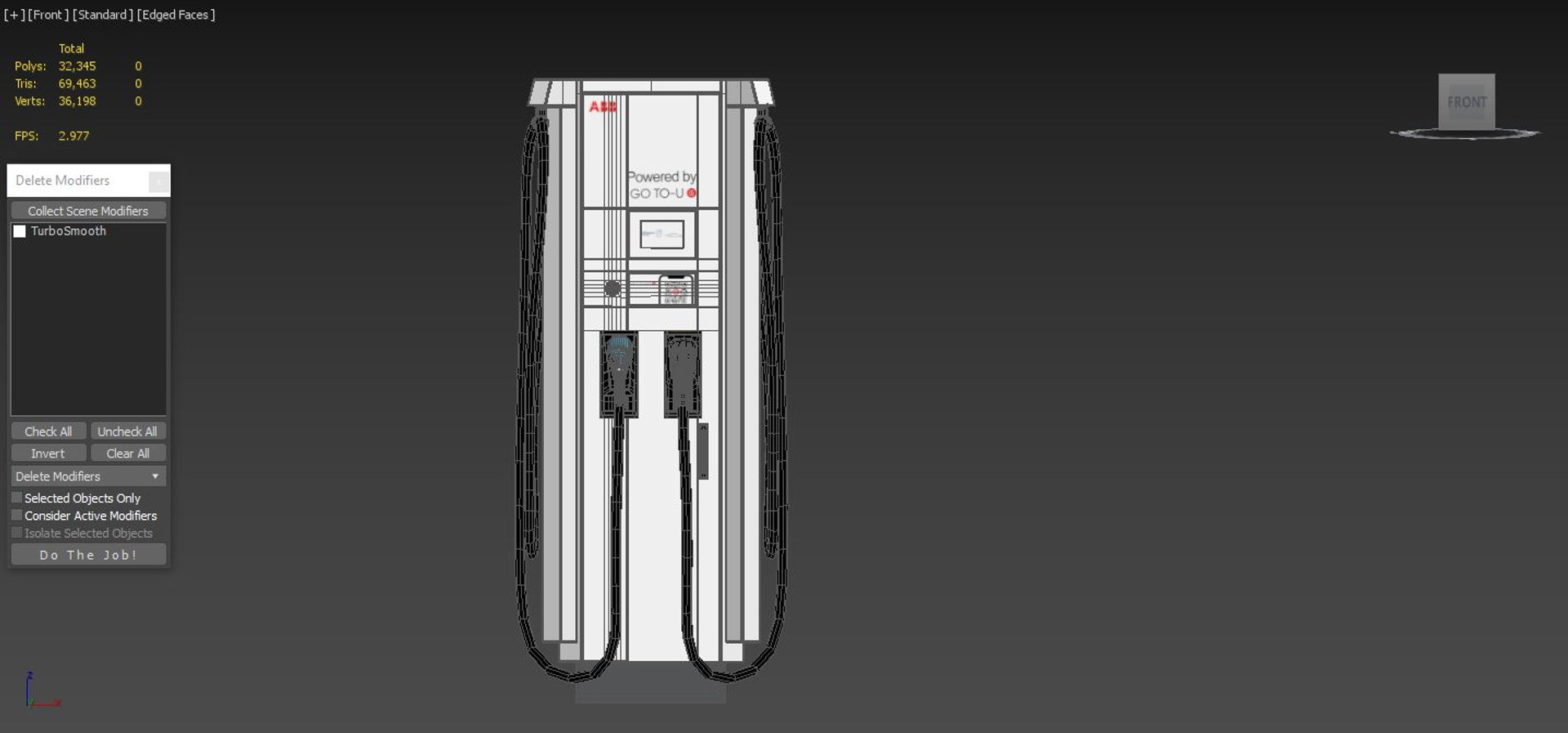 ABB Terra 184 CC DC Fast Charging Station 3D Model - TurboSquid 2308459