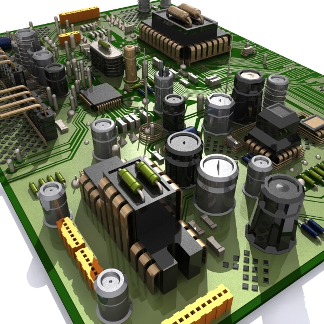 circuit city 3d model