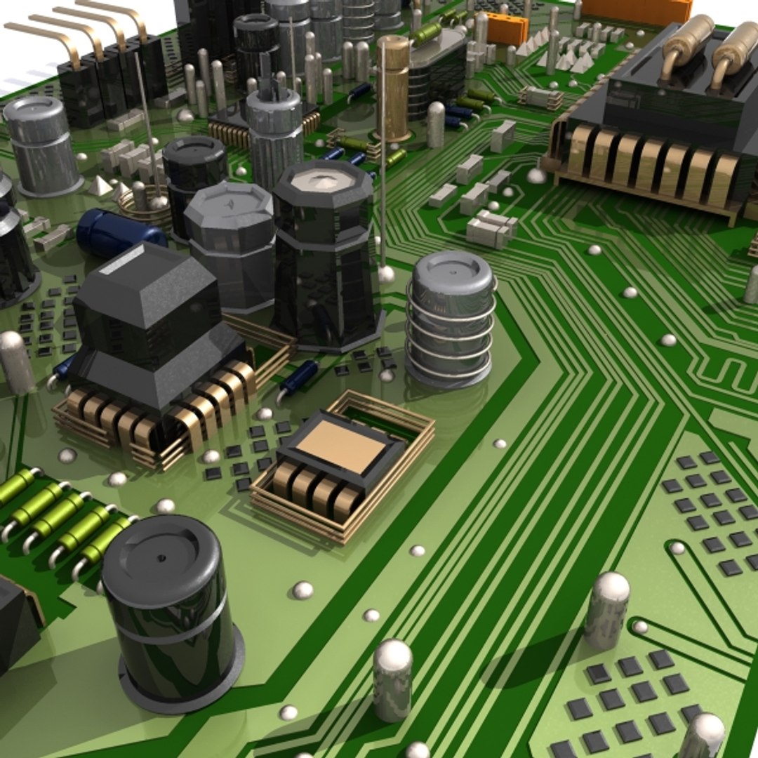 circuit city 3d model
