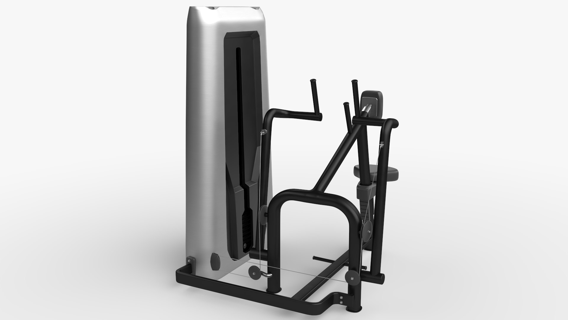 Generic Low Row Gym Machine 3D Model - TurboSquid 2123505