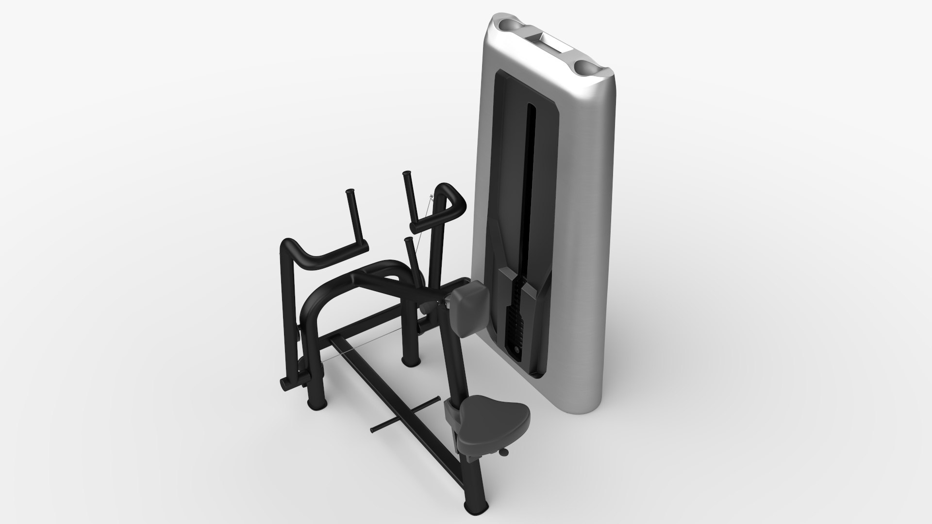 Generic Low Row Gym Machine 3D Model - TurboSquid 2123505