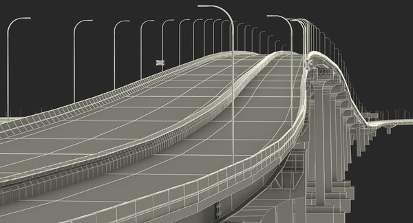 3D coronado bay bridge model - TurboSquid 1213116