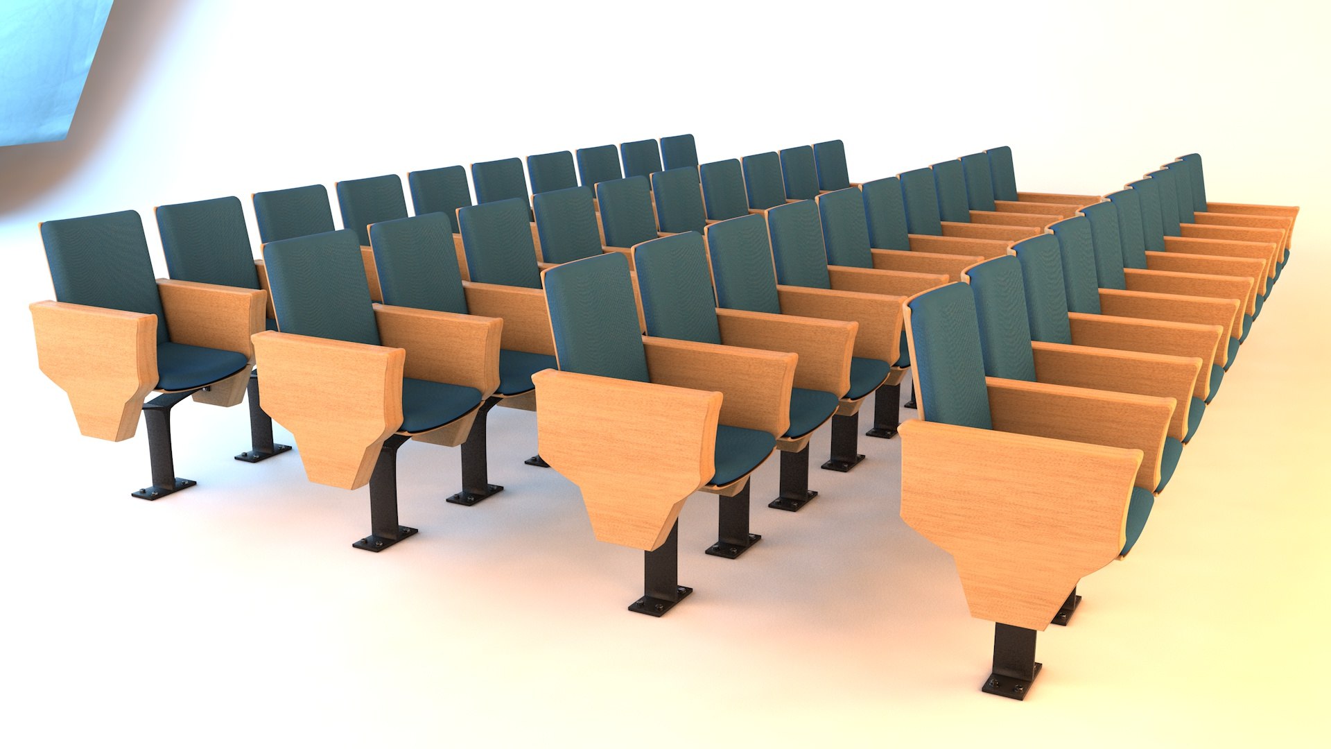 Theater chair 3D model - TurboSquid 1587047