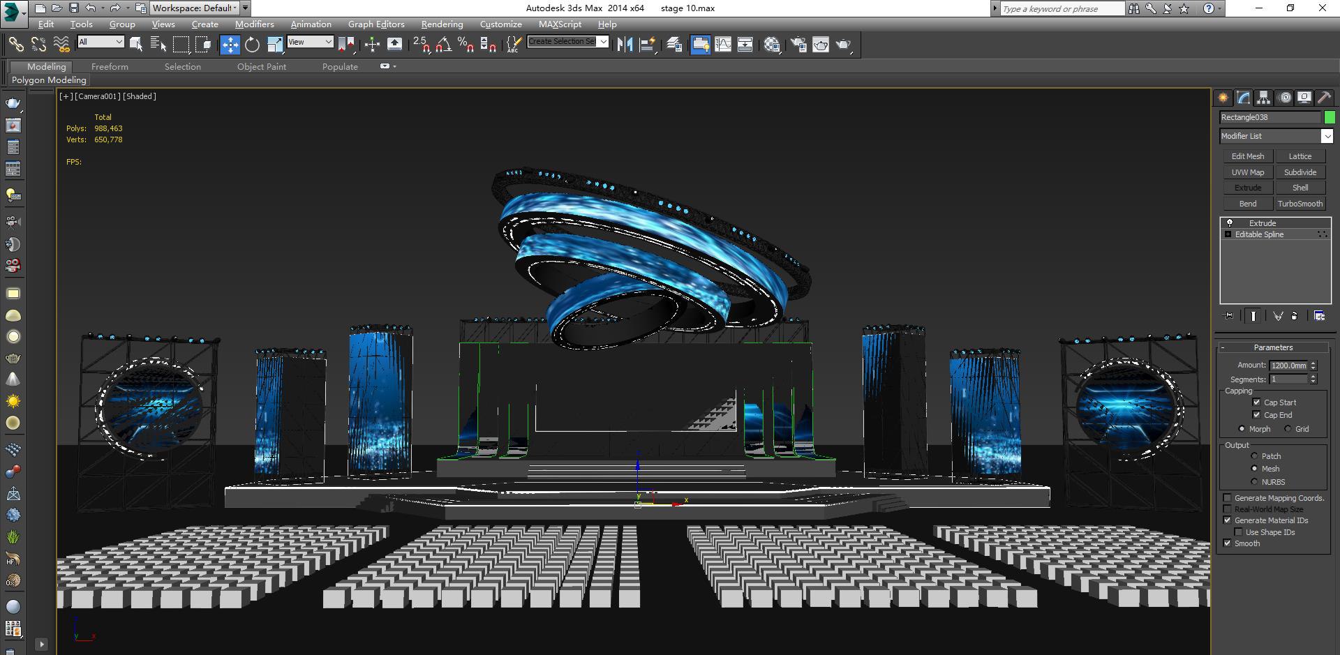 Virtual Event Stage 10 3D Model - TurboSquid 2192854