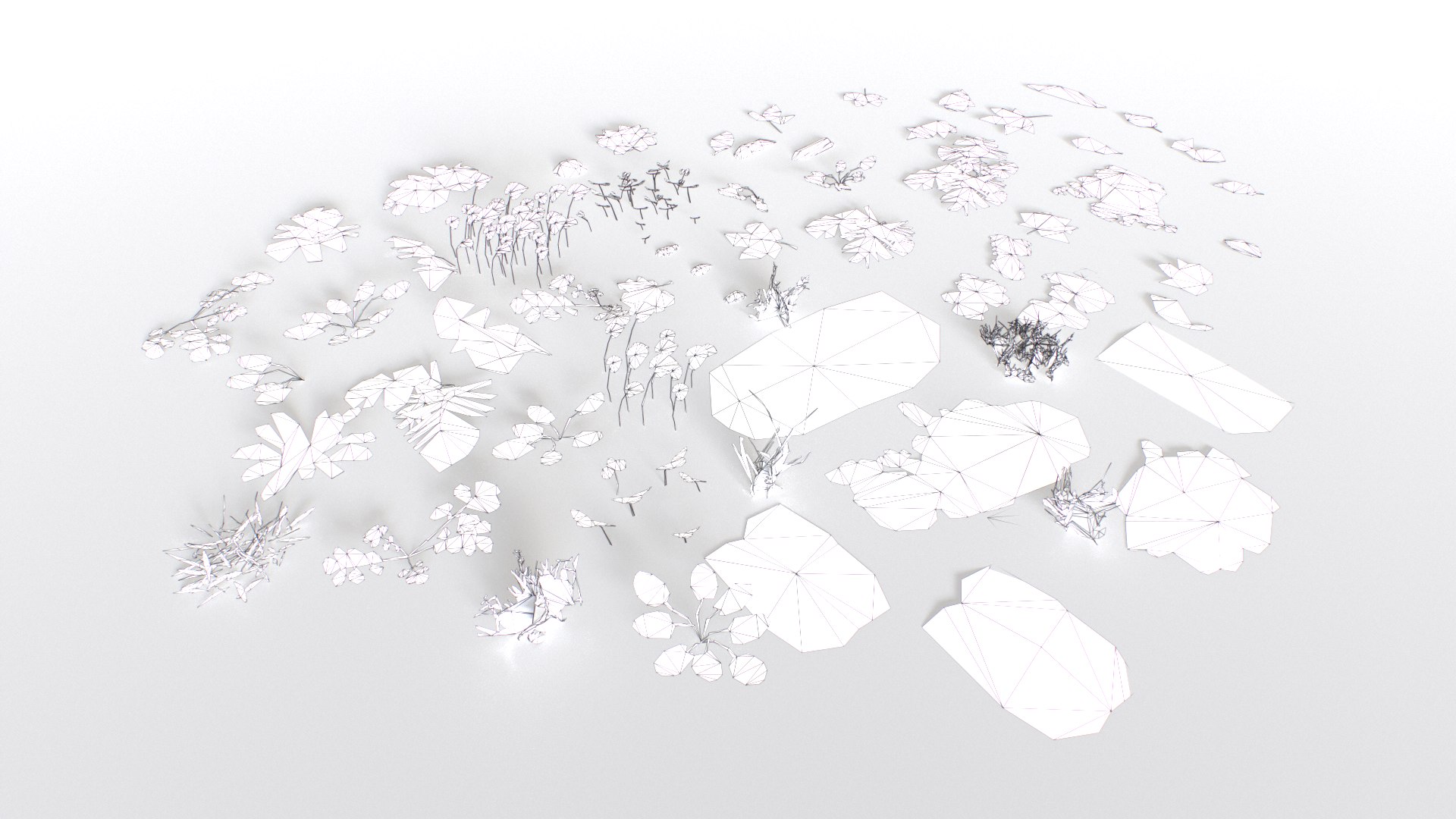3D Ground Cover Foliage - TurboSquid 2038237